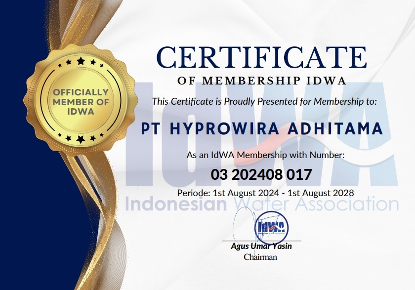 PT Hyprowira Adhitama Officially Becomes a Member of IDWA
